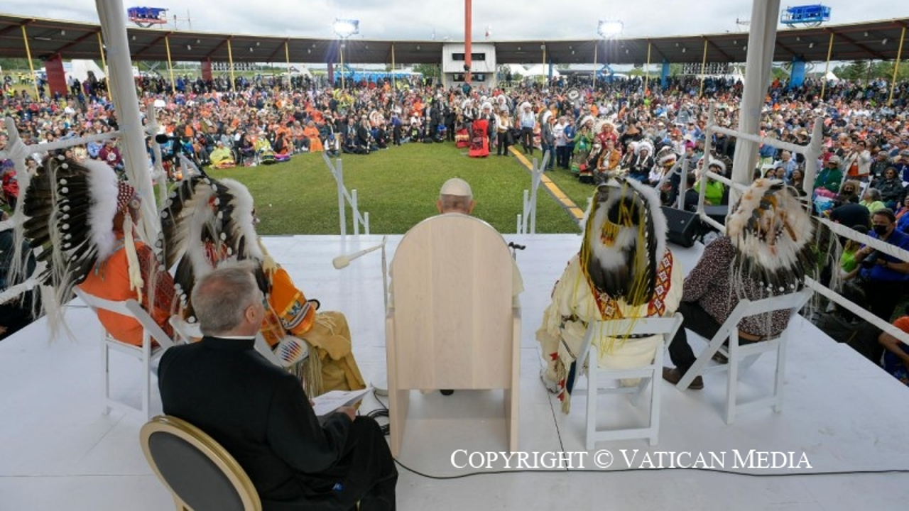 Papin govor drugoga dana pokorničkoga hodočašća – Métisi, Inuiti i prvi ...
