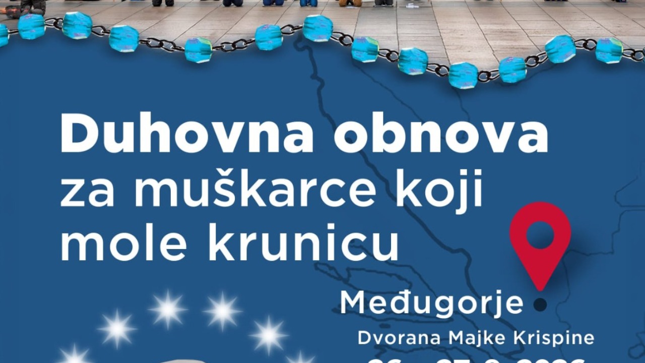Duhovna obnova za muškarce krajem rujna u Međugorju | Laudato