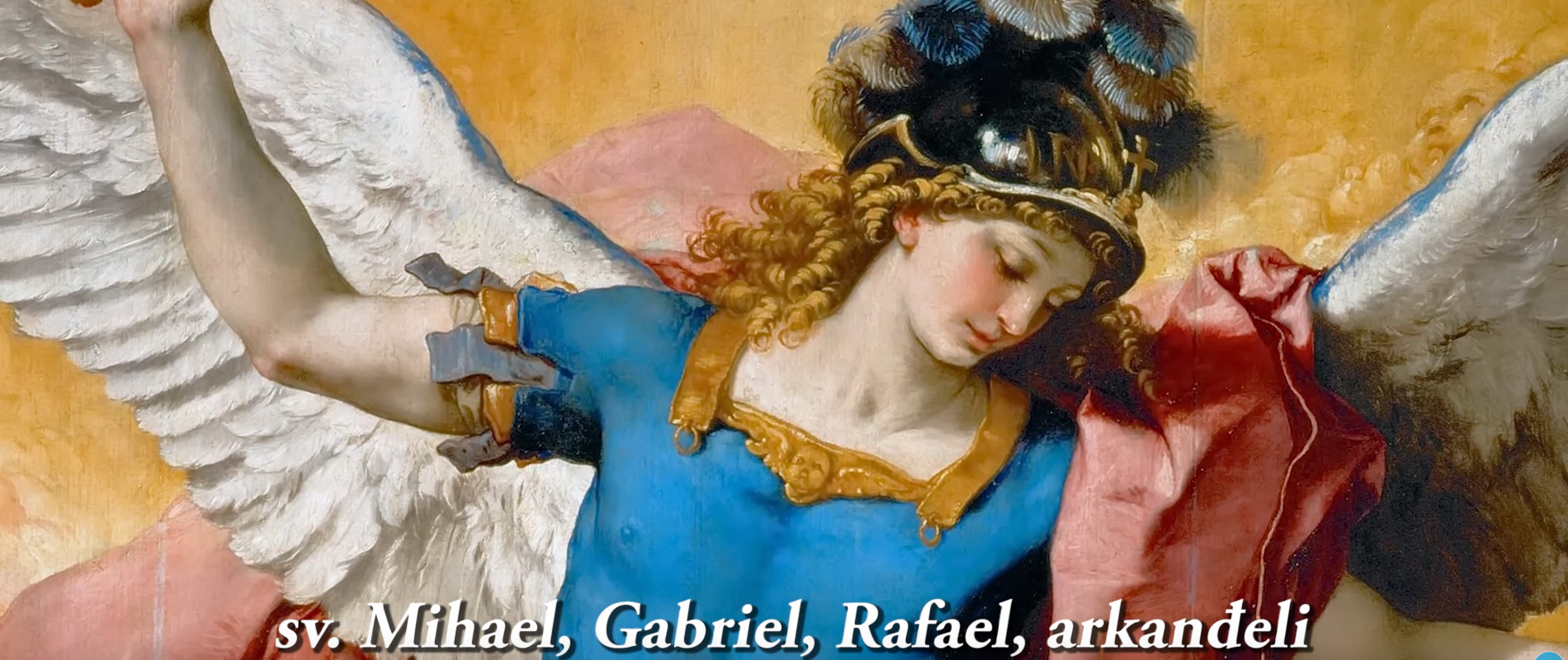 Katolički kalendar - 29.9.2019. - Sveti Mihael, Rafael, Gabriel ...
